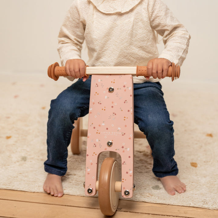 Little Dutch Wooden Tricycle - Pink – Baby Gifts Australia